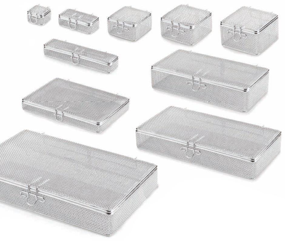 Micro Mesh Trays with Lid - Bowers Medical Supply